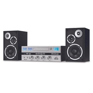 Victor Milwaukee II Desktop Bluetooth CD Stereo System and Versatile ...