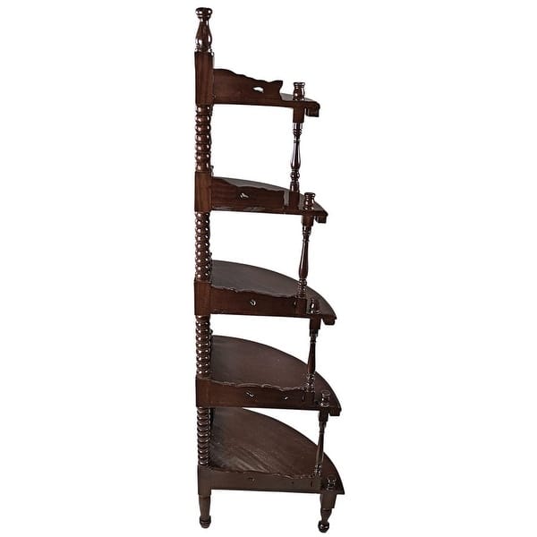 Design Toscano Five-tiered Edwardian Corner Shelf - Bed Bath & Beyond ...