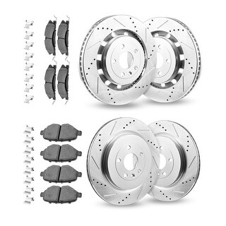 UIMOSO Front and Rear Brake Kit Fits for 2013-2015 Ford Explorer ...