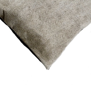 18" x 18" x 5" Gray Cowhide Pillow - Bed Bath & Beyond - 36542817