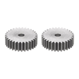2pcs Spur Gear 6mm Inner Hole Gear 31T Mod 1 Carbon Steel Motor Gear ...