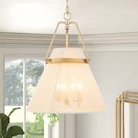6-light Modern Boho Hand-wrapped Woven Chandelier Natural Ivory Rope ...