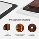65-inch LED TV Stand with Adjustable Shelves, PS5 Storage, and RGB ...