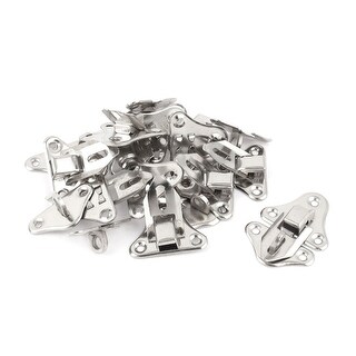 Jewelry Case Drawer Metal Mini Toggle Latch Hasp Silver Tone 3.3cm Long ...
