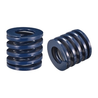 Die Spring, 2pcs 50mm OD 50mm Long Spiral Stamping Light Load ...