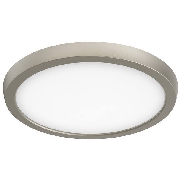 Blink Pro 13W 9in LED Fixture CCT Selectable Round Shape Brushed Nickel ...