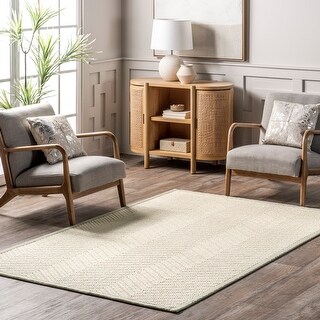 Nuloom Kalona Nautical Wool and Sisal Area Rug - Bed Bath & Beyond ...
