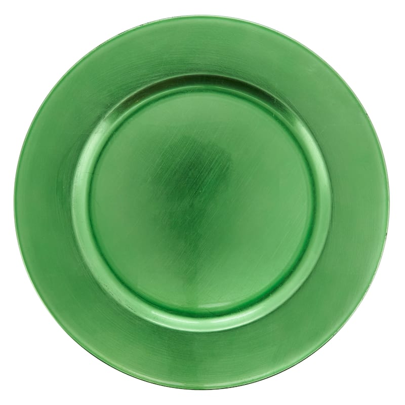 Charger Plates With Classic Design (Set of 4) - On Sale - Overstock ...