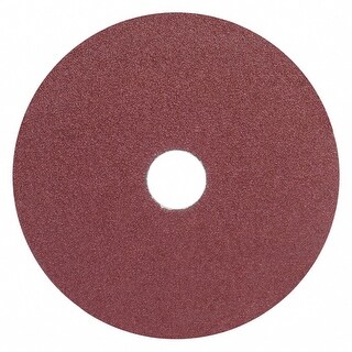 Sim Supply Fiber Disc: 7 in x 7/8 in, Aluminum Oxide, 36 Grit, V0947 ...