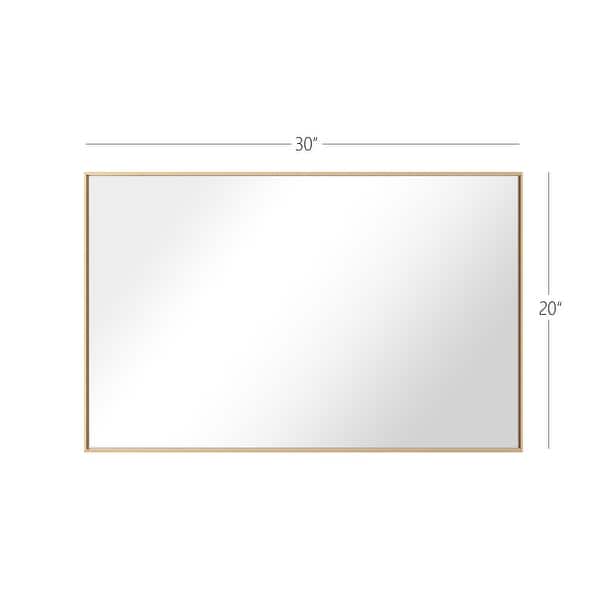 Ledel Framed Bathroom Vanity Mirror Rectangle Wall Mirror - Bed Bath ...