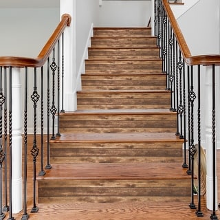 14pcs Self-adhesive Stair Stickers Stair Rise Sticker for Stair Steps ...