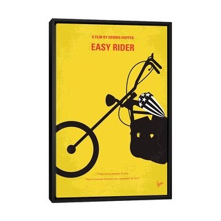 iCanvas "Easy Rider Minimal Movie Poster" by Chungkong Framed Canvas ...