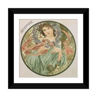 iCanvas "December, 1899 " by Alphonse Mucha - Bed Bath & Beyond - 37598909