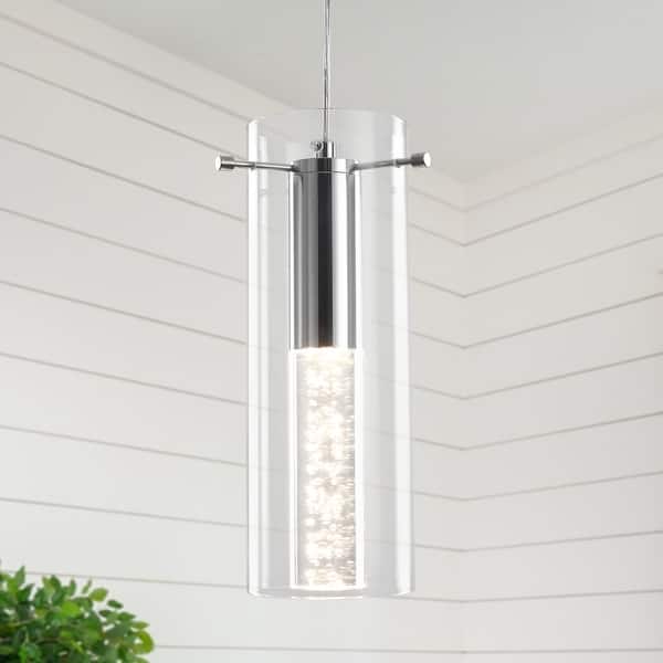 1-Light Modern Integrated LED Mini Pendant Light Fixture for Kitchen ...