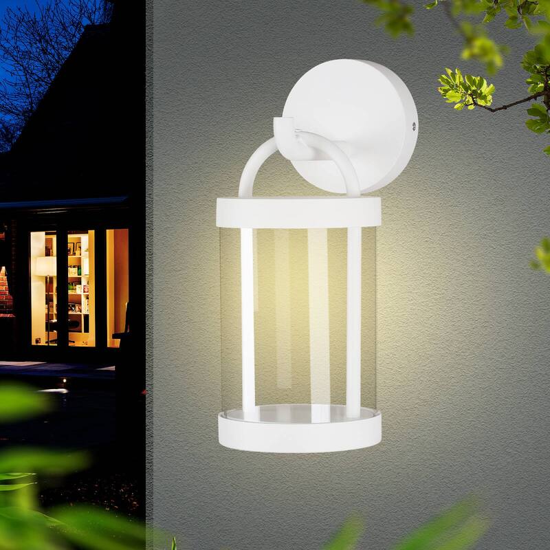 Outdoor Wall Sconce Lantern Exterior IP54 13W 700Lm 3000K - Bed Bath ...