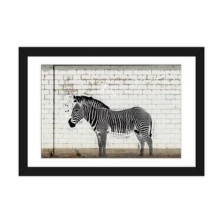 iCanvas "Barcode Zebra" by 5by5collective - Bed Bath & Beyond - 37443987
