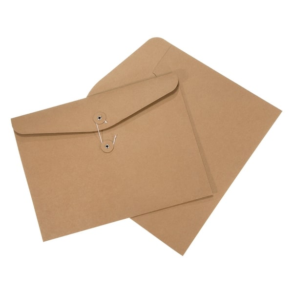2pcs String File Folders A4 Document Holder Filing Envelopes Jacket ...