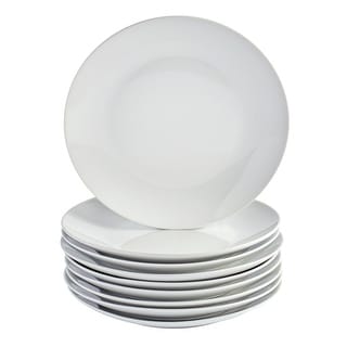 Tabletops Unlimited 8pc - 8" Round Salad Plates Value Pack - Bed Bath ...