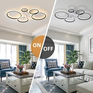 Dimmable Ceiling Fans Featured Ceiling Fans Lights with Transparent Fan ...