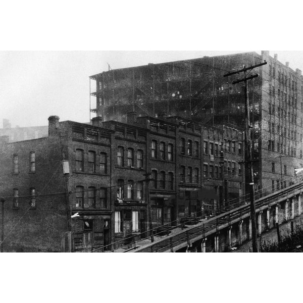 Rolling road ramp Black and White Gallery Wrapped Canvas - Bed Bath ...