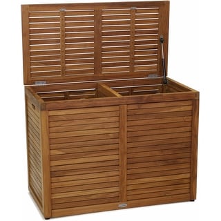Manada Large-Size Double Teak Storage Chest - Bed Bath & Beyond - 39506117