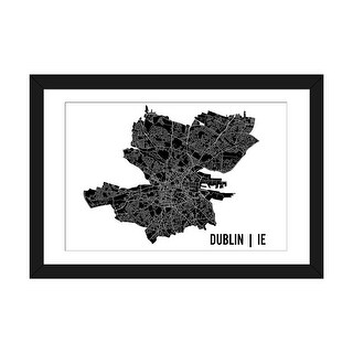 iCanvas "Dublin Map" by Mr. City Printing - Bed Bath & Beyond - 37441379