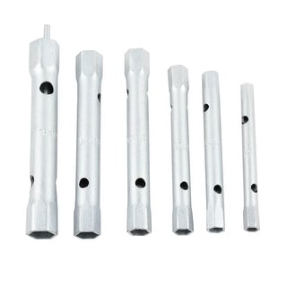 Shop LC Rolson 6pc Boxed Spanner Set Offset Box Repair Tools Wrench ...