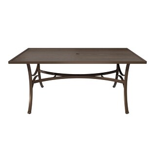 Iron rectangular dining table for terrace - Bed Bath & Beyond - 40817107