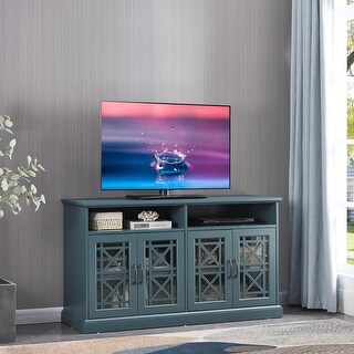 Dark Teal Buffet Sideboard Console Table - Bed Bath & Beyond - 39218163