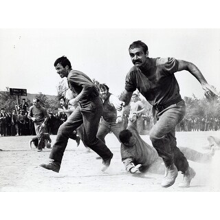 Film still of Sean Connery running in The Molly Maguires Photo Print ...