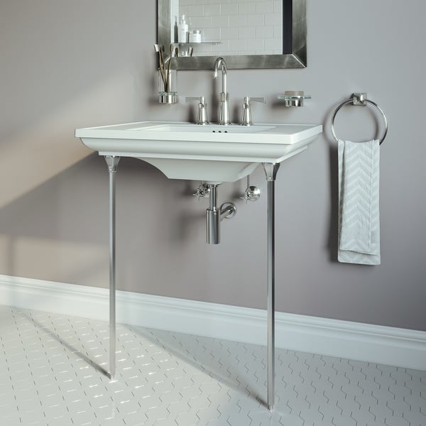 Jones Stephens L65001 Chrome 27 Lavatory LEGS - Bed Bath & Beyond ...