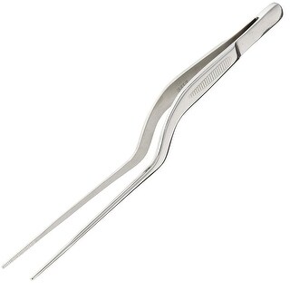 Culinary 18-8 Stainless Steel Chef Plating Tongs - Bed Bath & Beyond ...