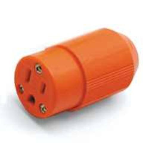 Cooper Wiring BP3487-4RN High Visibility Connector, 15 Amp, Orange ...