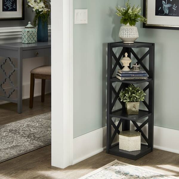 Kelsey X-Frame 3-Shelf Bookcase by iNSPIRE Q Classic - Bed Bath ...