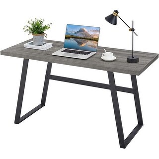 55 inch Modern Writing Desk, Rustic Computer Desk - Bed Bath & Beyond ...