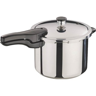 Presto 01362 Pressure Cooker, Stainless Steel, 6 Quart - Bed Bath ...