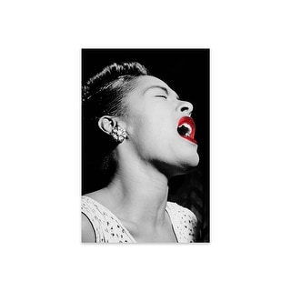 Billie Holiday Color Pop Print On Acrylic Glass by Unknown Artist - Bed ...
