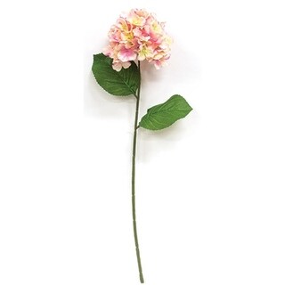 Pink Hydrangea Stem - 27" - Bed Bath & Beyond - 41714063
