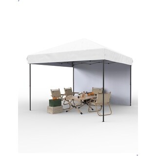 10x10 Ft Pop Up Canopy Tent Easy One Person Set-up - Bed Bath & Beyond ...