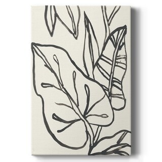 Tropical Contour IV Premium Gallery Wrapped Canvas - Ready to Hang ...