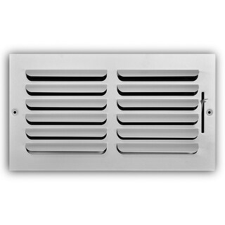 ProSelect PS1CW12U100 6" x 12" Wall / Ceiling Register with Mounting ...