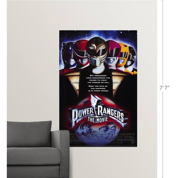 "Mighty Morphin Power Rangers The Movie (1995)" Poster Print - Bed Bath ...