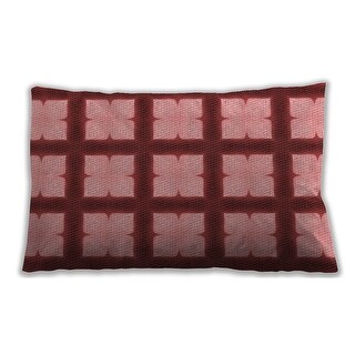 Ahgly Company Patterned Indoor-Outdoor Chilli Pepper Red Lumbar Throw ...