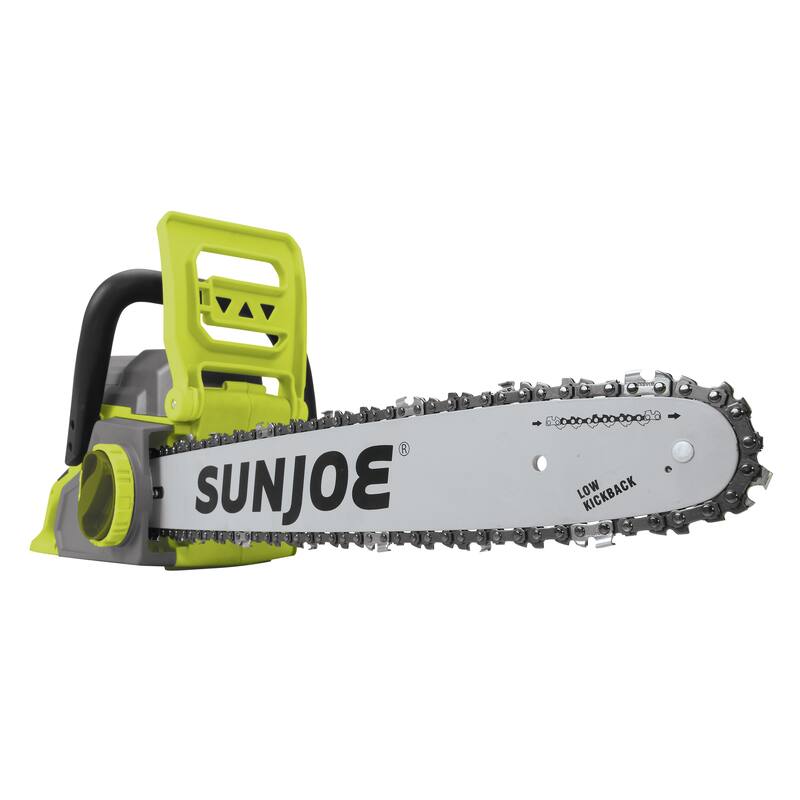 Sun Joe iON 40V Cordless 16in Chainsaw with Brushless Motor - 1 ...