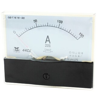 Measurement Tool Analog Panel Ammeter Gauge DC 0 - 150A Measuring Range ...