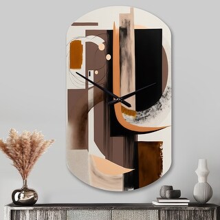 Designart - Modern Watercolor Art - Abstract Transitional Large Wall ...