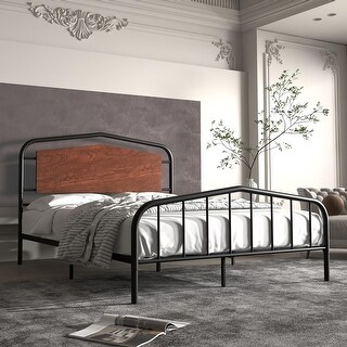 Bed FHeavy Duty Metal Slats Support, Under Bed Storagerame - Bed Bath ...