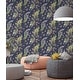 Menali Peacock Textured Vinyl Wallpaper – 396in x 20.8in - Bed Bath ...
