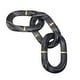 Oval 3 Link Marble Chain - 14" - Gray - Bed Bath & Beyond - 39862524