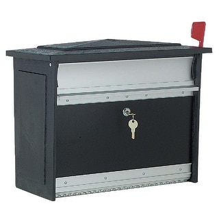 Gibraltar Mailsafe Lockable Security Wall Mount Mailbox - 1 Each - Bed ...